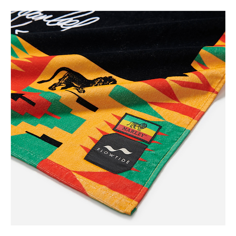 Bob Marley x Slowtide Trenchtown Beach Towel - Bob Marley Official Store