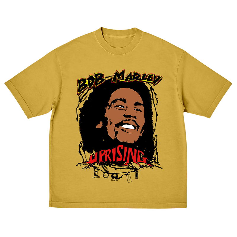 Bob Marley Uprising Portrait T-Shirt - Bob Marley Official Store