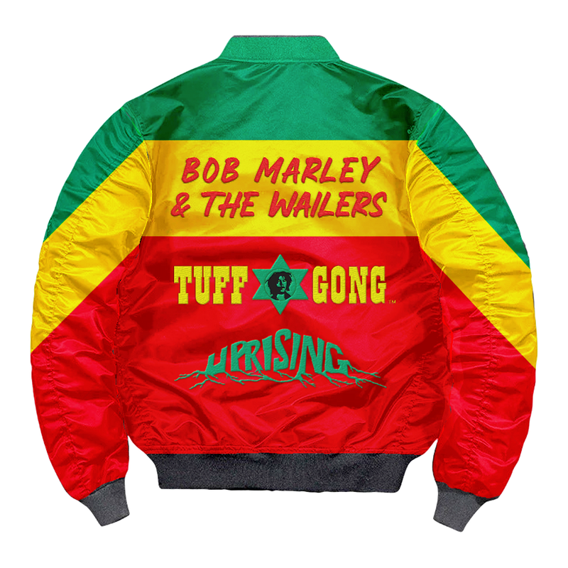 Bob Marley & The Wailers Uprising Tuff Gong Jacket - Bob Marley ...