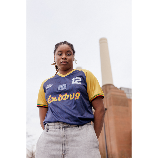 Bob Marley x Mundial x Admiral Away Exodus Football Top - Bob Marley ...