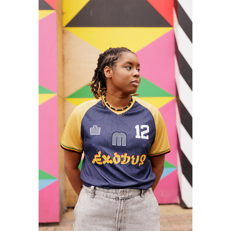 Bob Marley x Mundial x Admiral Away Exodus Football Top - Bob Marley ...