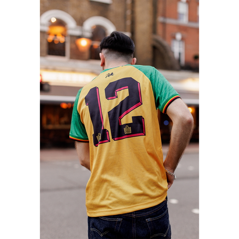 Bob Marley x Mundial x Admiral Home Exodus Football Top - Bob Marley ...